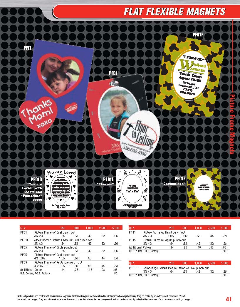 Picture Frame Magnets - from YourMagnetSource.com - #1 Source for ...