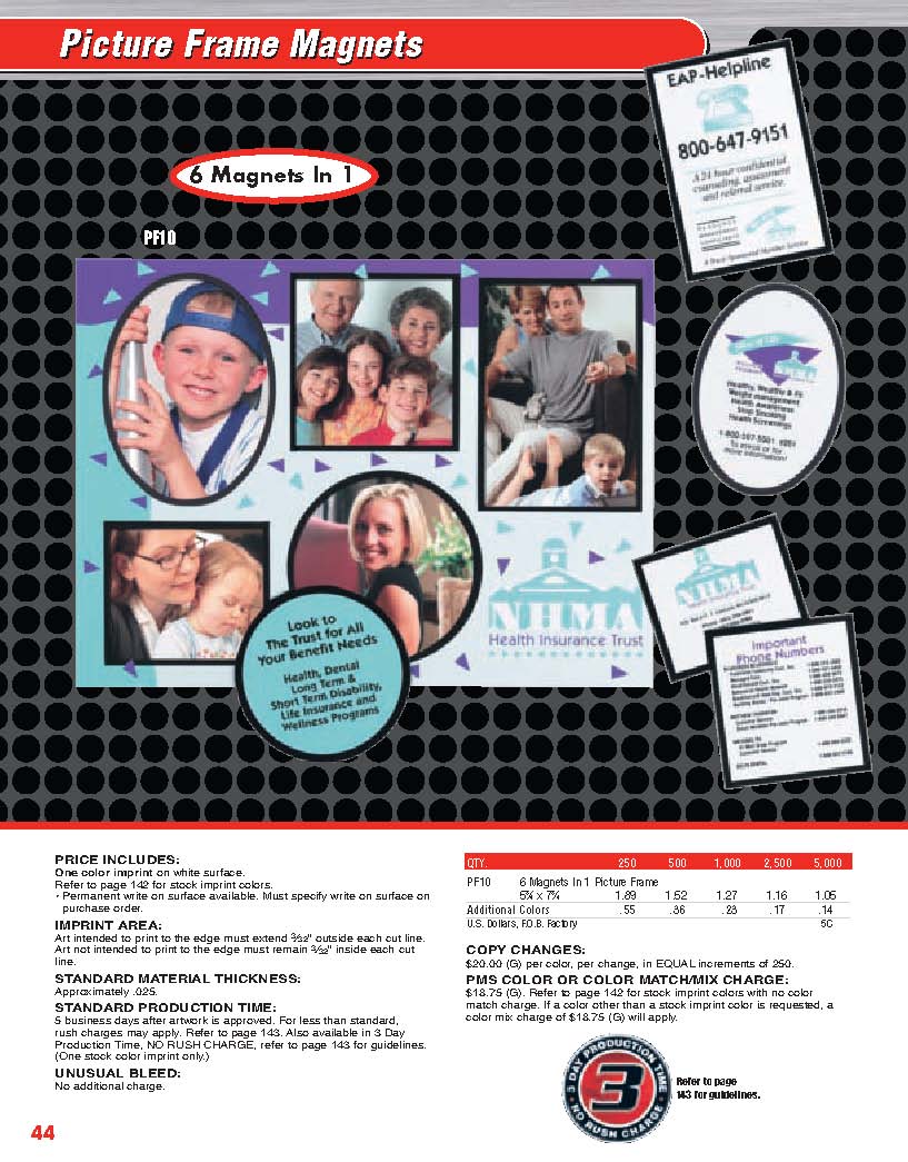 Picture Frame Magnets - from YourMagnetSource.com - #1 Source for ...