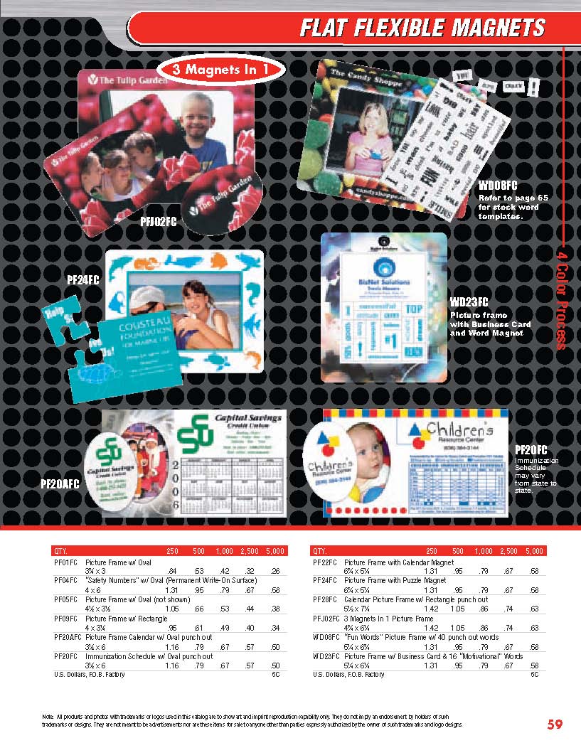 Picture Frame Magnets - from YourMagnetSource.com - #1 Source for ...